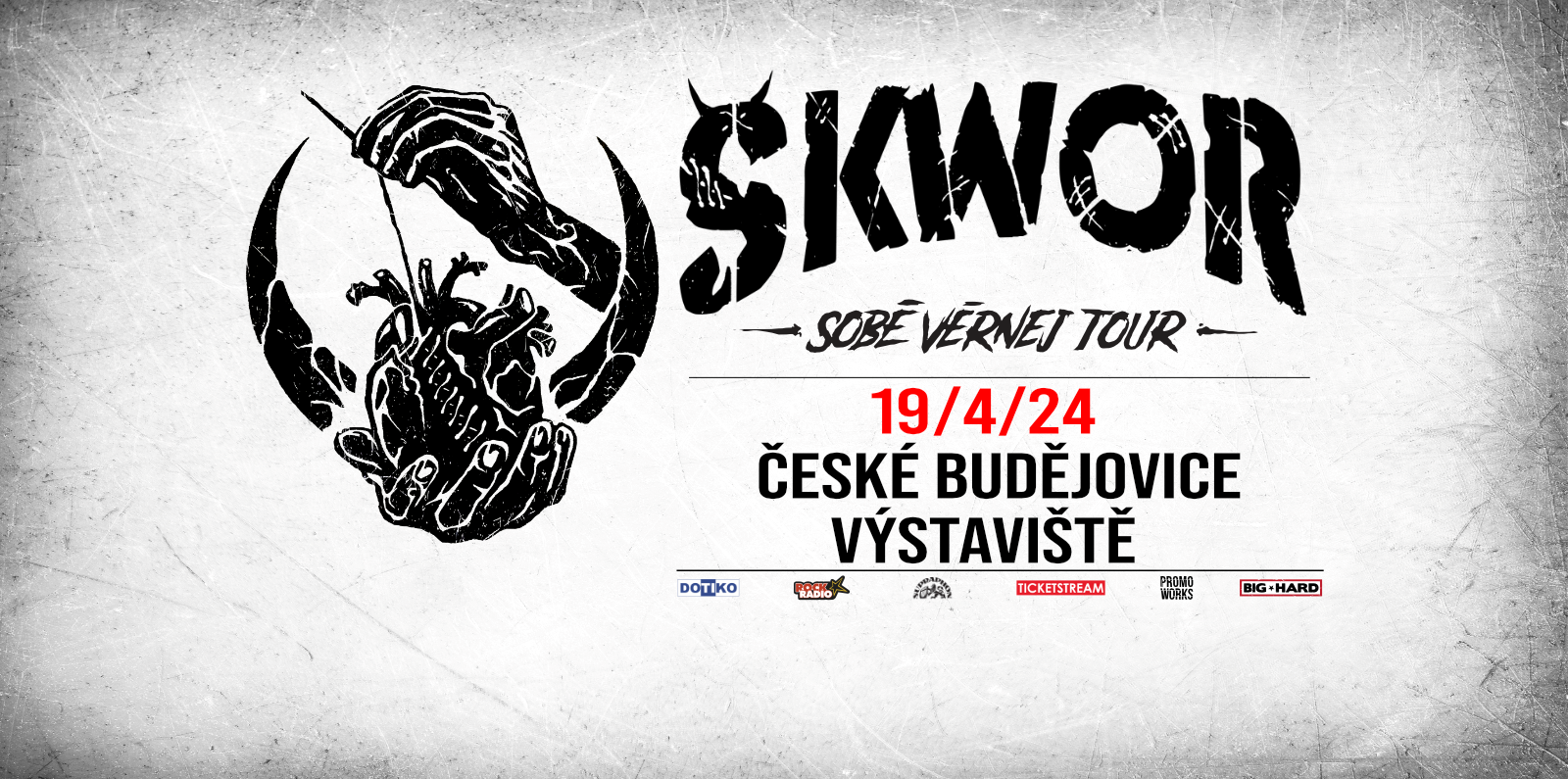 ŠKWOR - Sobě věrnej Tour - Výstaviště České Budějovice